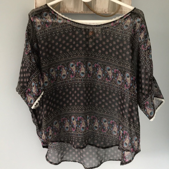 Tops | Batwing Bohemian Top | Poshmark